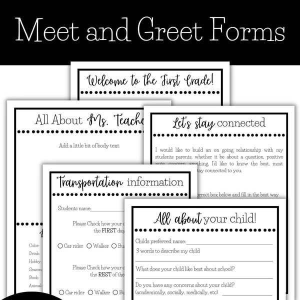 Meet and Greet - Etsy