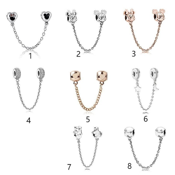 Mickey Mouse Safety Chain - Etsy