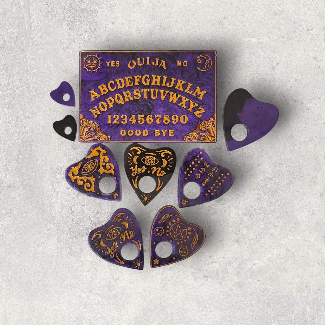 Ouija Board & Planchettes. Display Only - Etsy