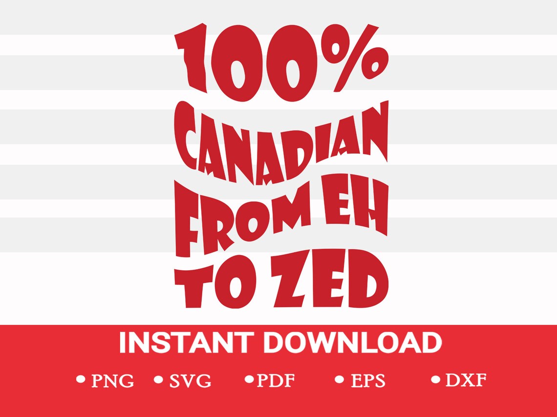 Canadian Svg Files for Cut Canada Day Svg Canadian Designs - Etsy