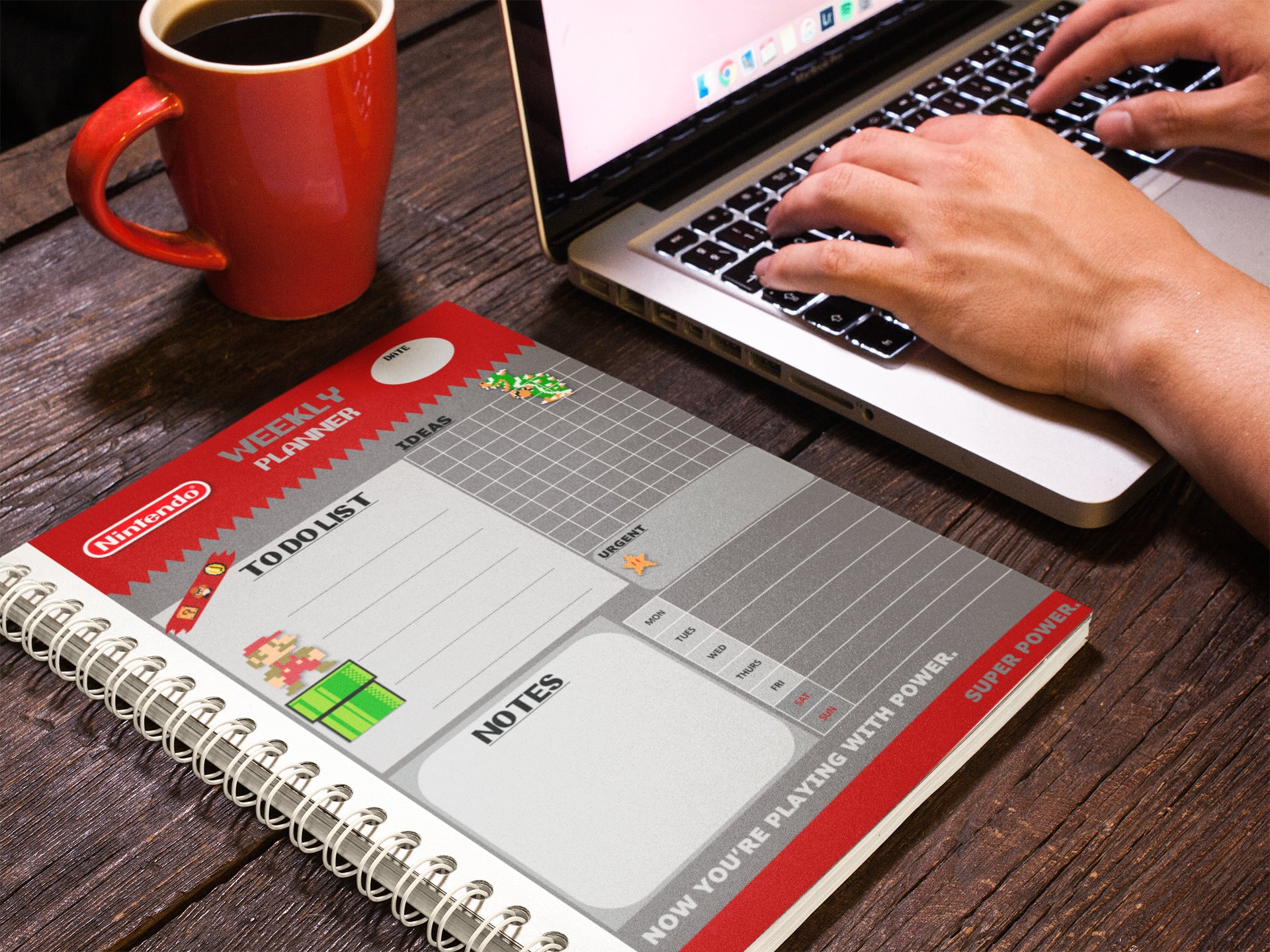 Retro Gaming Weekly Planner - Etsy