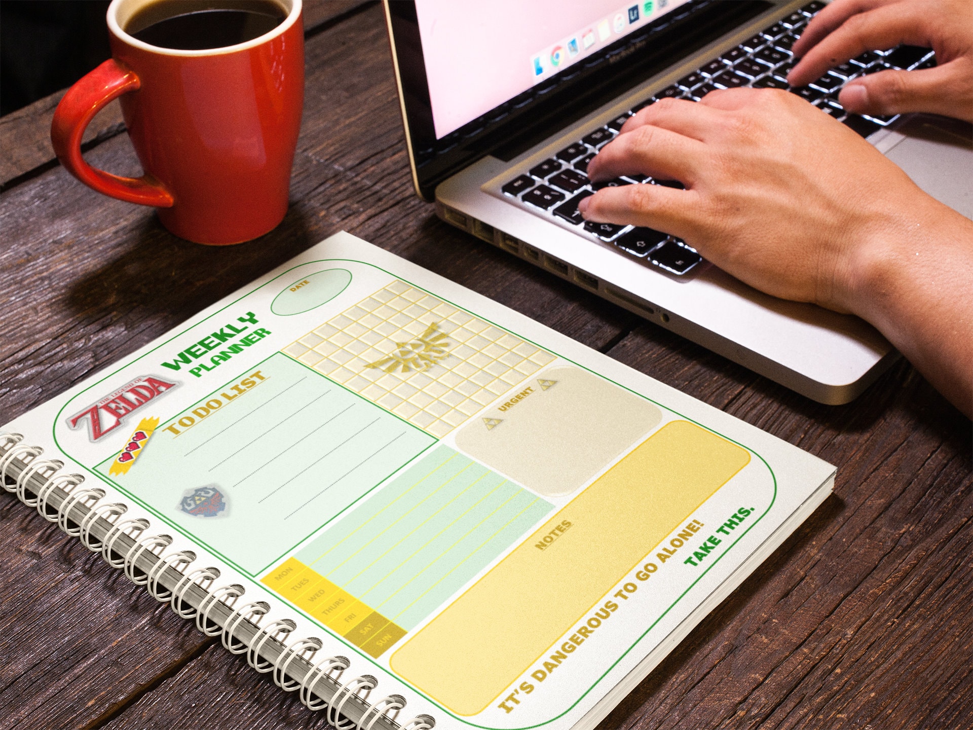 Legend of Zelda Weekly Planner V2 - Etsy