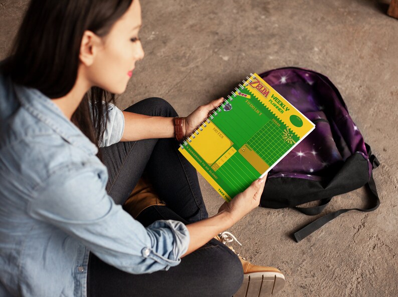 Legend of Zelda Weekly Planner - Etsy