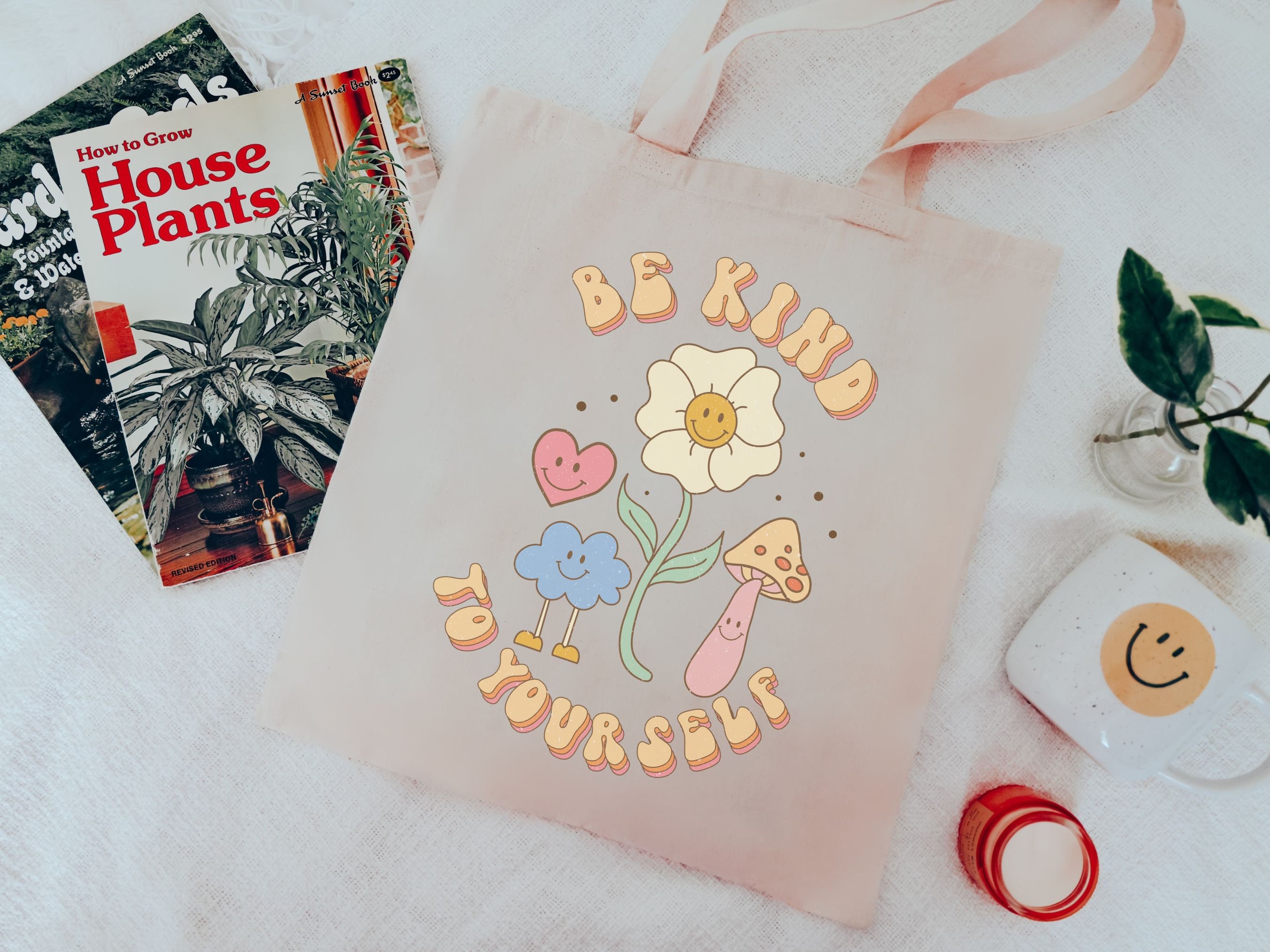 Be Kind to Yourself Tote Bag Preppy Stuff Aesthetic Tote - Etsy