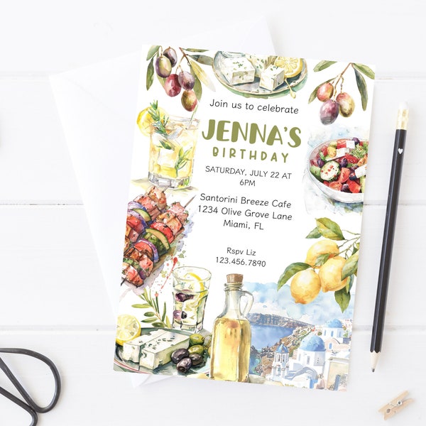 Greek Theme Party - Etsy