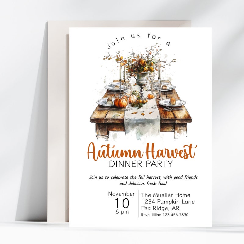 Harvest Table - Etsy