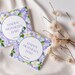 Mother's Day Gift Tag, Lavender Floral Mother's Day Tag, Mother's Day ...