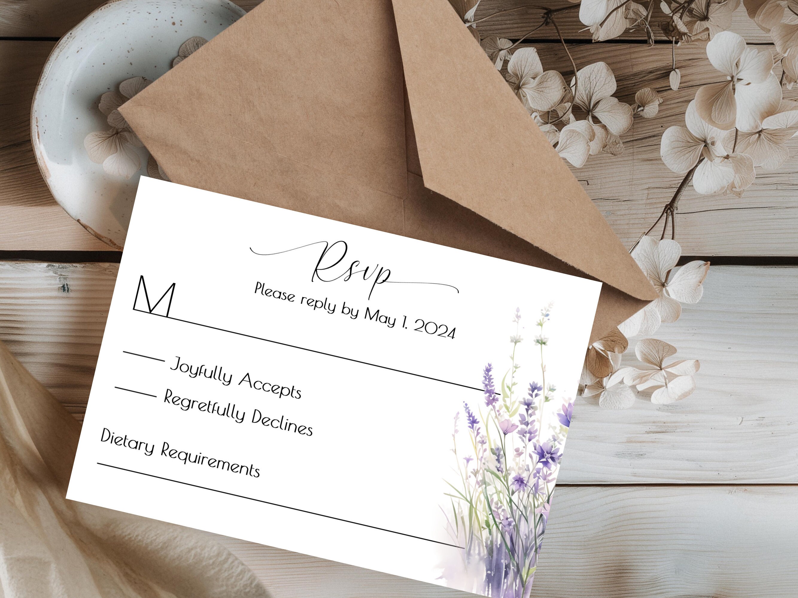 Rustic Country Farm Wedding Invitation Set, Countryside Barn Wedding ...