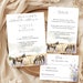 Rustic Country Farm Wedding Invitation Set, Countryside Barn Wedding ...
