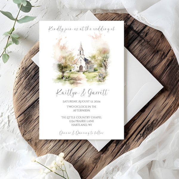 Chapel Wedding Charm - Etsy
