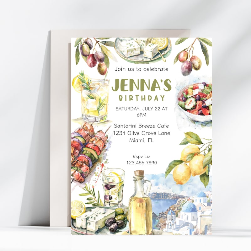 Mediterranean Party - Etsy