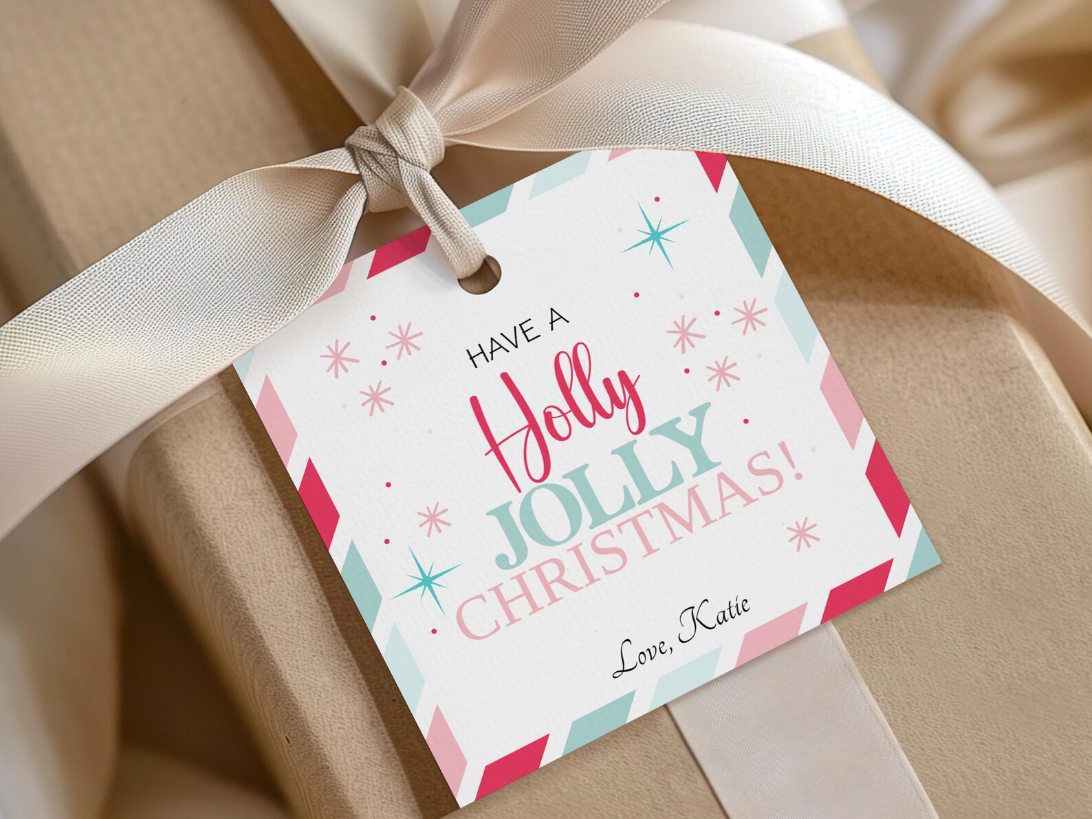 Christmas Favor Tags, Printable Christmas Gift Tags, Holiday Gift Tags ...