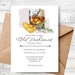 Old Fashioned Cocktail Party Printable Invitation/ Old Fashioned ...