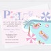 Pool Party Bridal Shower Invite, Editable Summer Pool Party Invitation ...