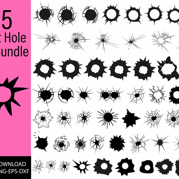 Bullet Svg - Etsy
