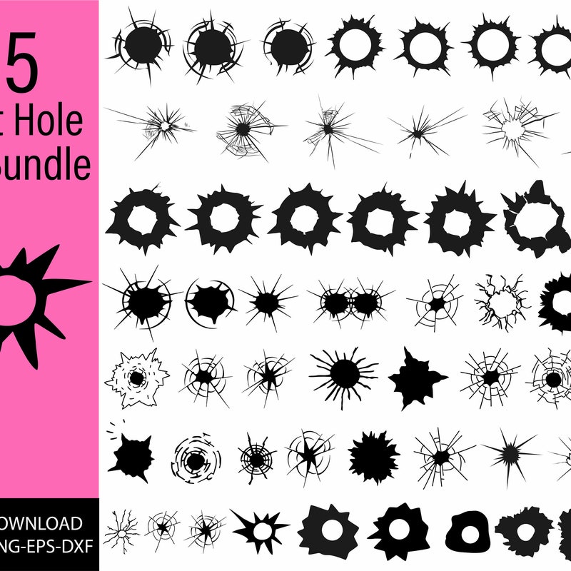 Bullet Svg - Etsy