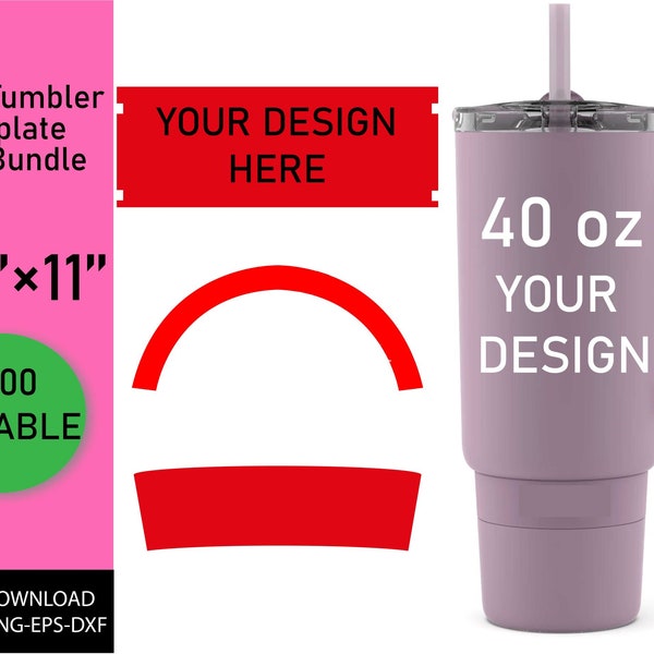 40 Oz Stanley Dupe Template - Etsy