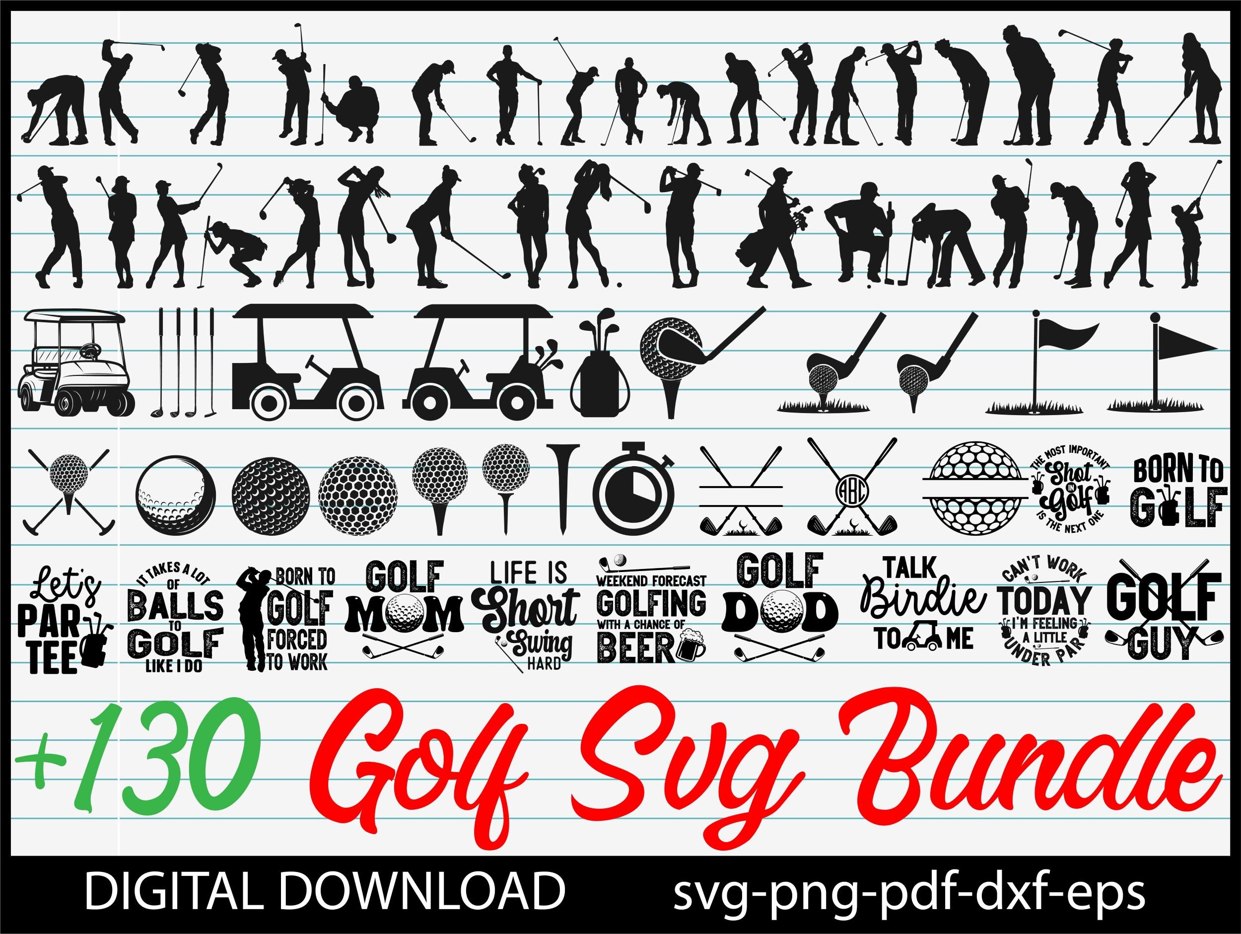 Golf Svg Golf SVG Bundle Golf Png Split Monogram Svg Golf - Etsy UK