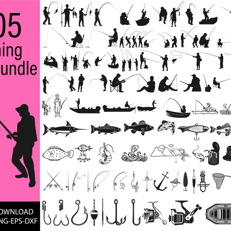 Fishing Lure Svg - Etsy