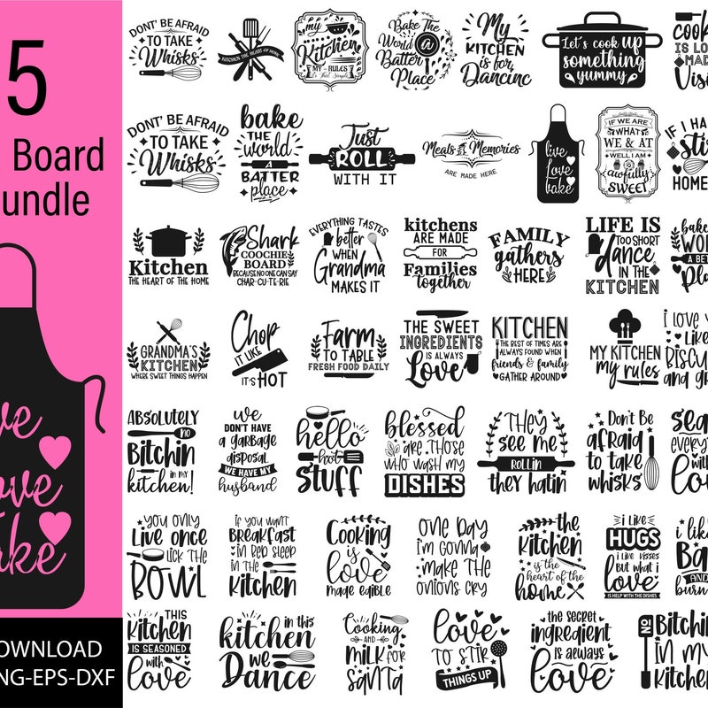 Country Kitchen Svg - Etsy