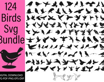 Bird SVG, Bird Svg Bundle, Flying Bird Svg, Animal Svg, Bird Clip Art ...