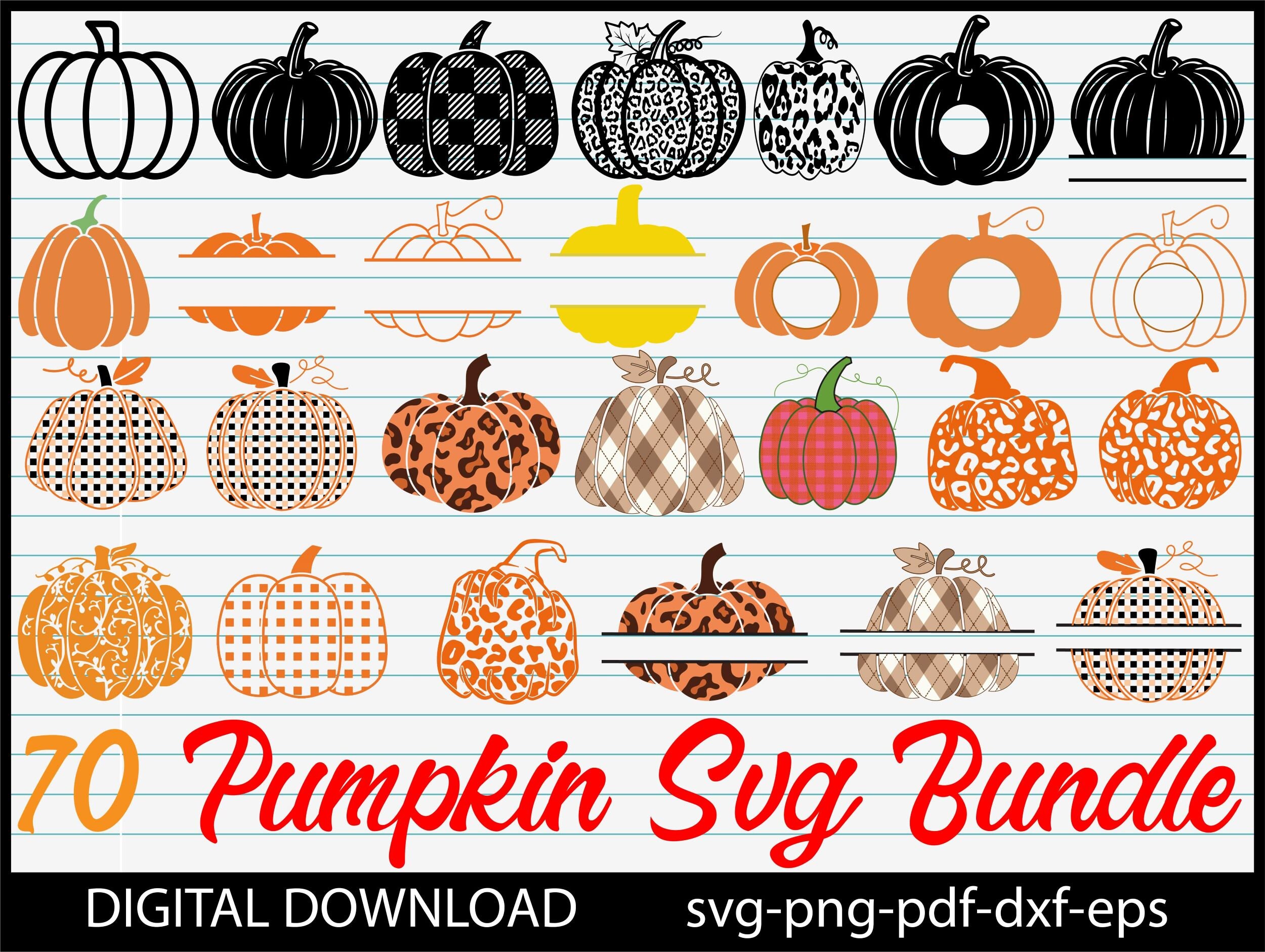Pumpkin Bundle Svg Pumpkin Svg Fall Pumpkin Svg Halloween - Etsy