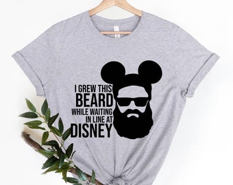 Mickey Beard Shirt - Etsy