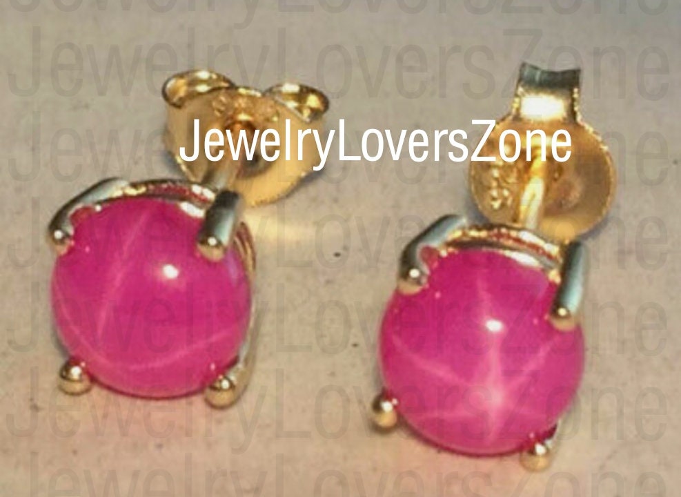 Beautiful Lindy Pink Star Earrings for Bride Pink Star - Etsy