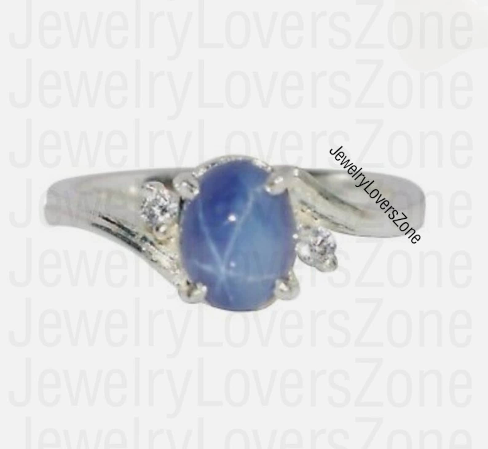 Vintage Lindy Star Ring Engagement Ring Unique Marriage - Etsy