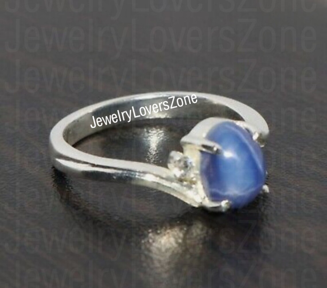 Vintage Lindy Star Ring Engagement Ring Unique Marriage - Etsy