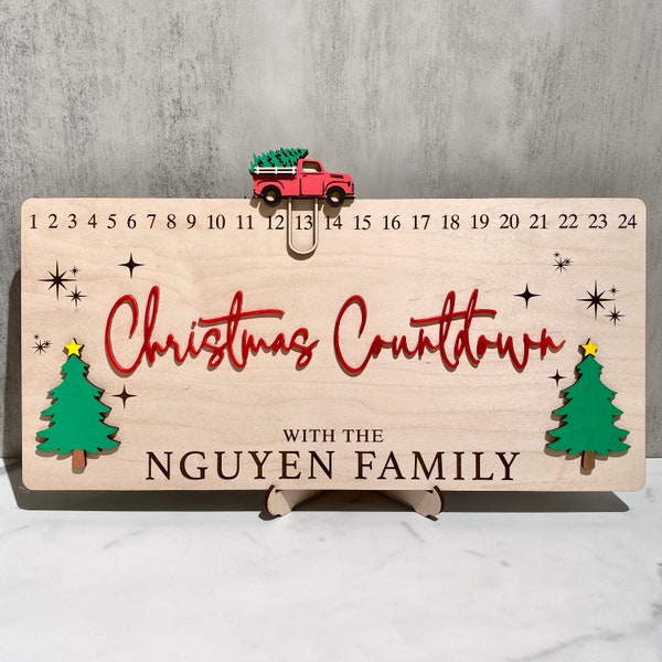 Christmas Countdown - Etsy