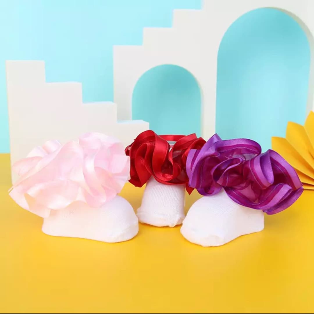 Ruffle Socks for Toddlers | Kids Ruffle Socks | Tulle Socks - Etsy