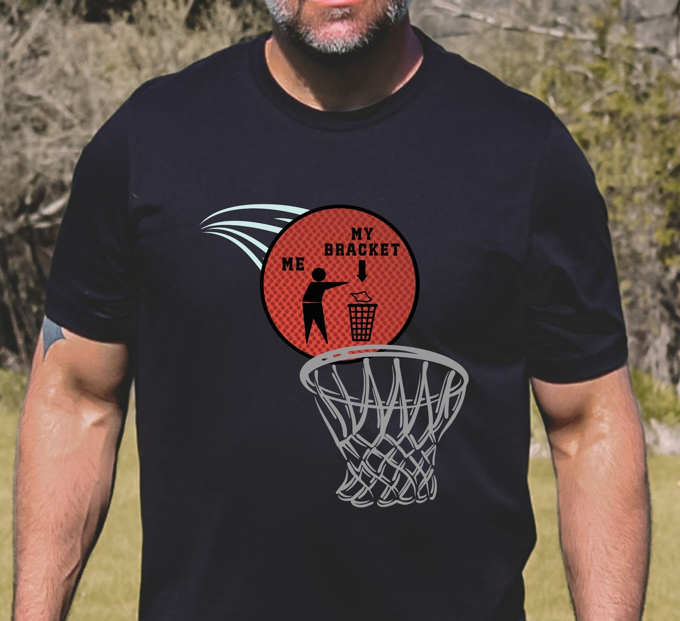 Basketball Tournament Bracket Shirt - March Brackets Tee College ...