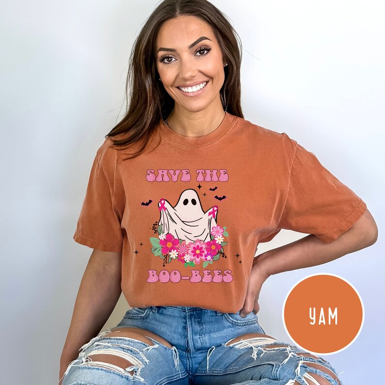 Save the Boo-bees Breast Cancer Awareness Month T-shirt in - Etsy