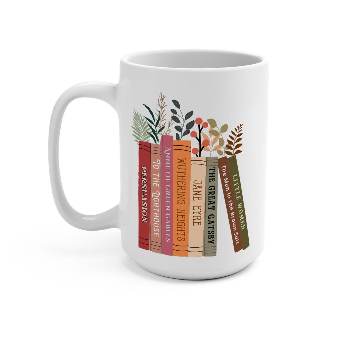 Custom Favorite Books Coffee Mug: Book Lover Gift - Etsy