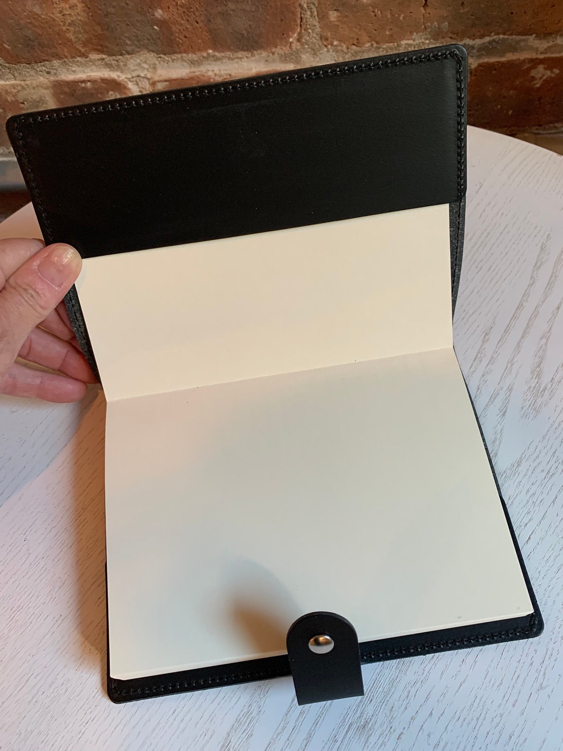 Italian LEATHER Journal Handmade Leather Refillable Notebook, Eco ...