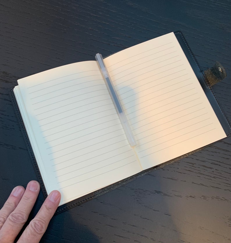 Italian LEATHER Journal Handmade Leather Refillable Notebook, Eco ...