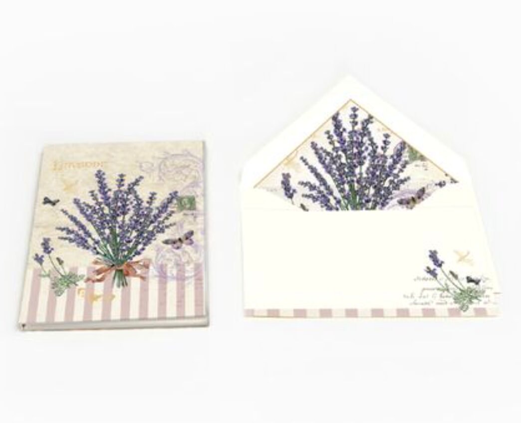 ITALIAN Fine Art Paper Stationery Set, Florentine Note Cards, Envelope ...