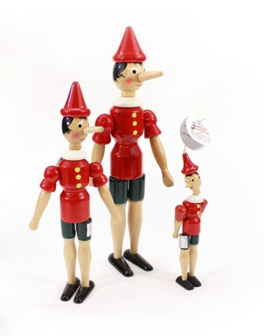 Classic Pinocchio Toy Many Sizes, Doll, Figurine, Collectible Handmade ...