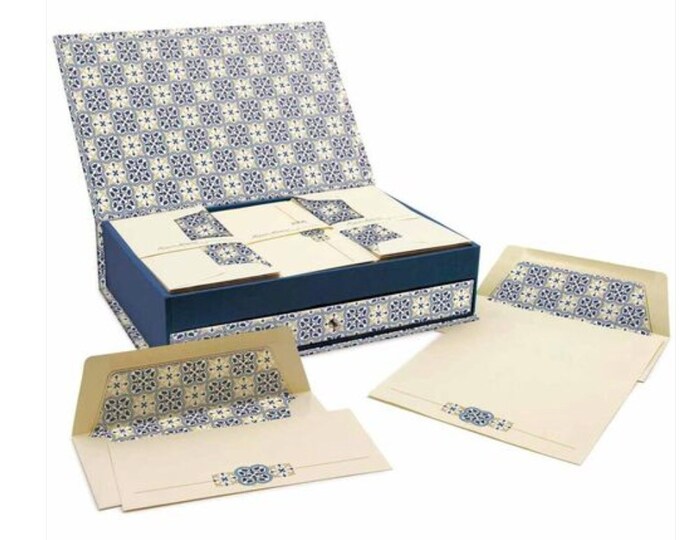 2 Sheets Italy Authentic Florentine Paper Traditional Print Tiled ...