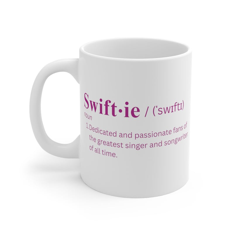 TAYLOR SWIFT Fan Mug, Swiftie Definition Coffee Cup, Fun Gift for ...