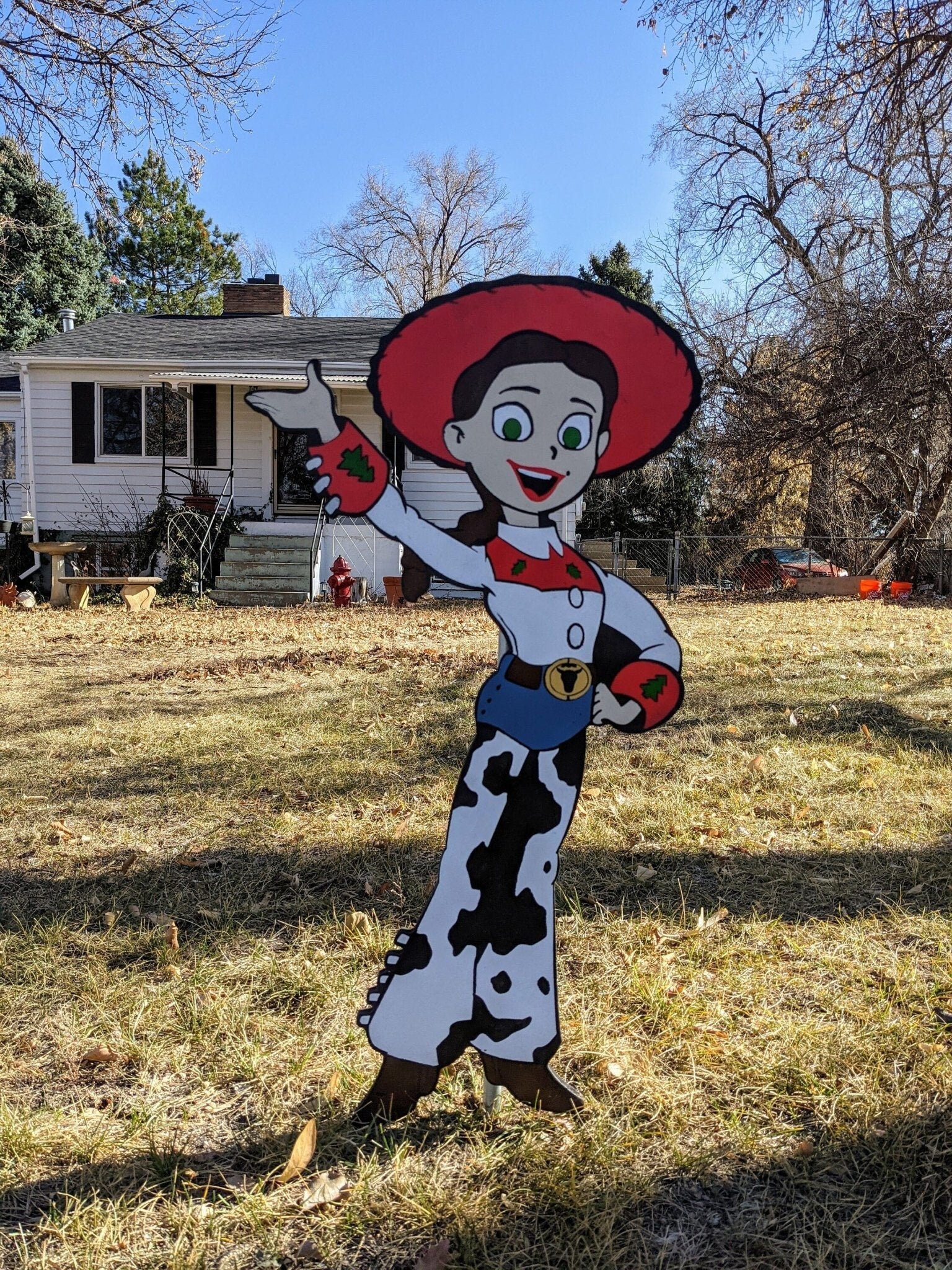 Toy Story Christmas Celebration Yard Art Set, Christmas Decor ...