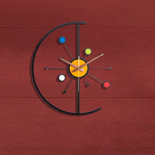 Large Atomic Wall Clocks - Etsy