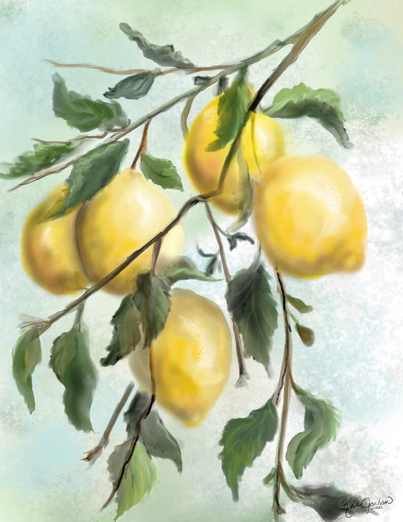 The Lemon Tree - Etsy