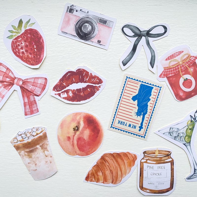 Aesthetic Stickers - Etsy