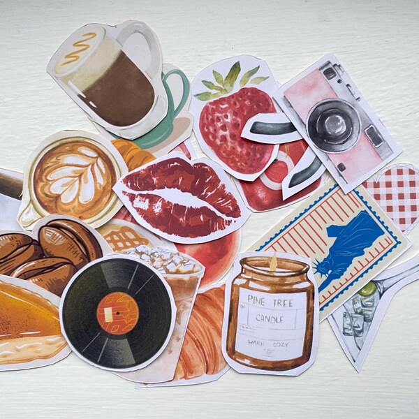 Aesthetic Stickers - Etsy