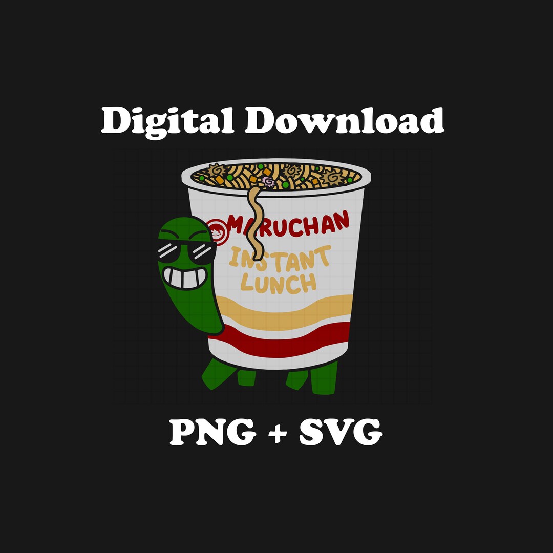 Ramen Turtle Digital Download - Etsy