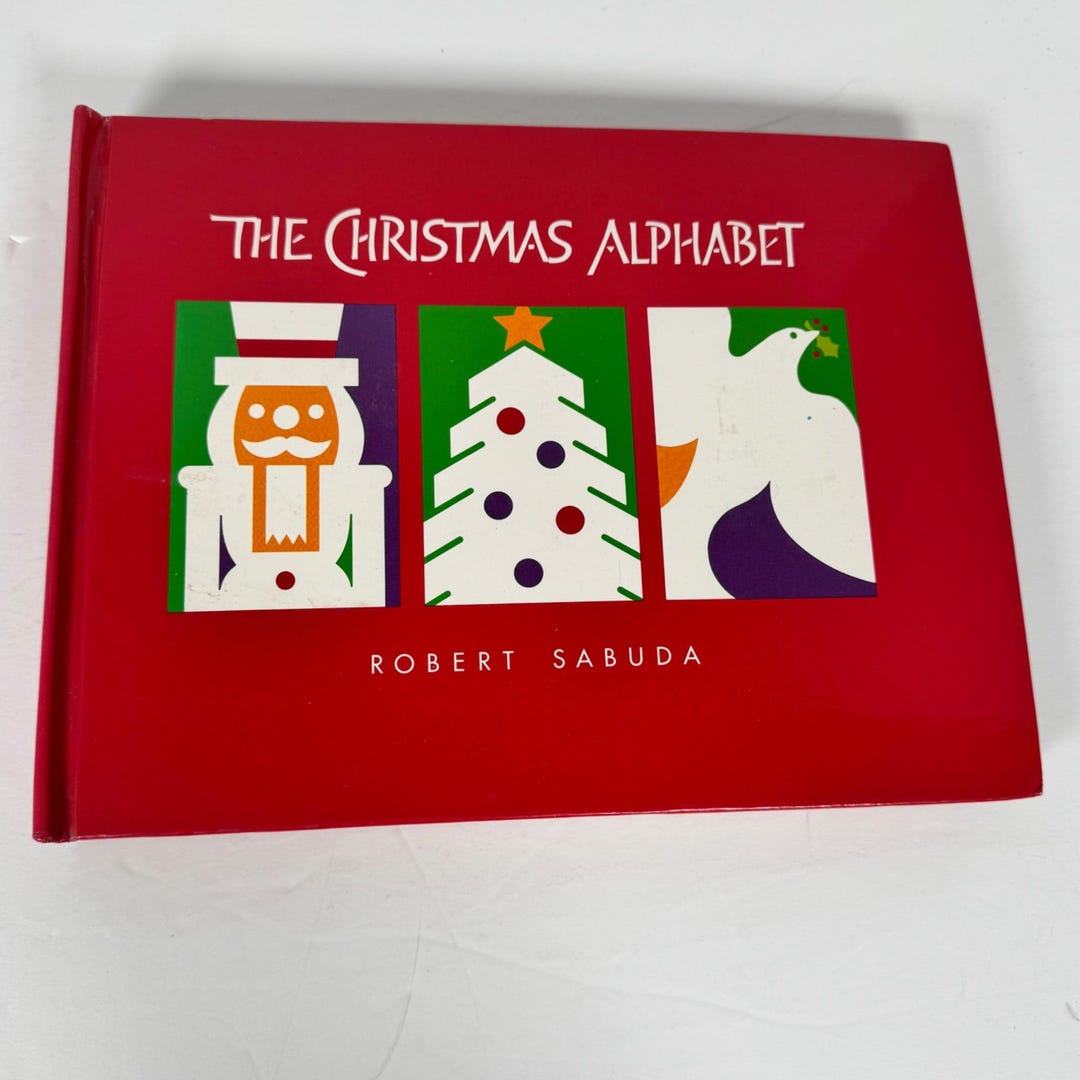 Robert Sabuda Pop up Book, Christmas Alphabet Pop Up, Vintage Holiday ...