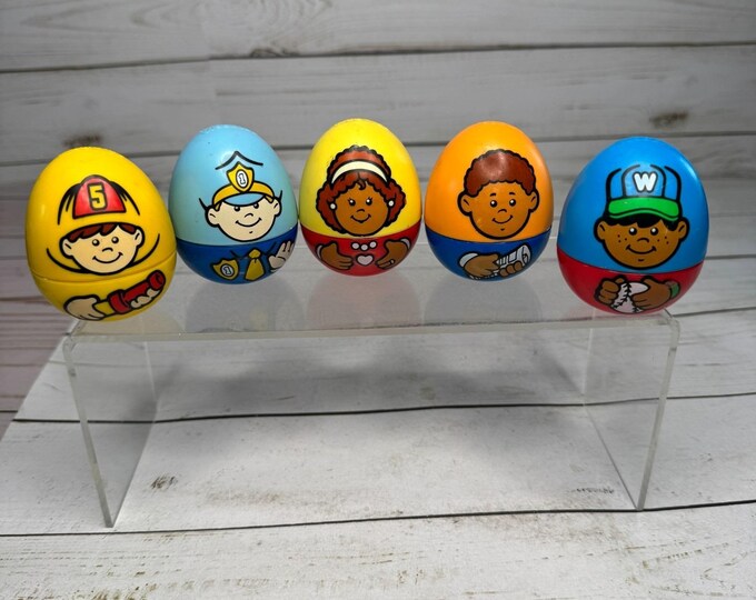 Hasbro Weeble Wobbles Egg Shaped Boys Girls Roly Poly Toys Collectible ...