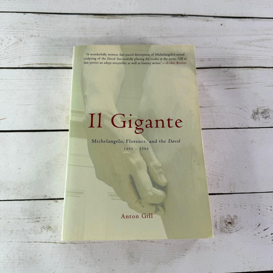 Il Gigante Anton Gill 2004 Michelangelo Florence David St. Martin's ...